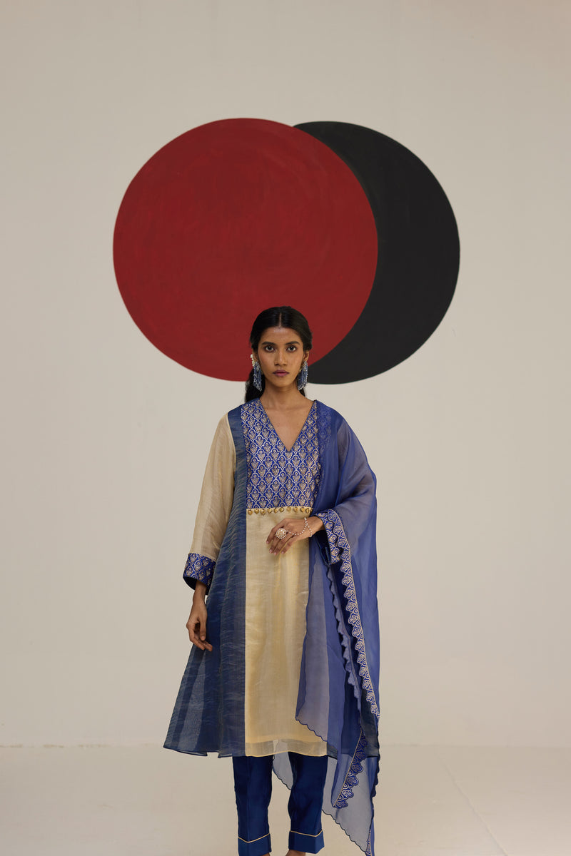 Rajasi Suit Set with Dupatta – Neitri Banarasi
