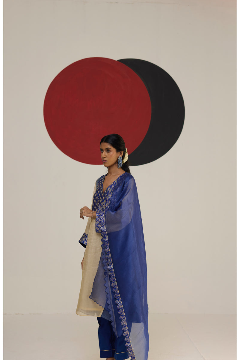 Rajasi Suit Set with Dupatta – Neitri Banarasi